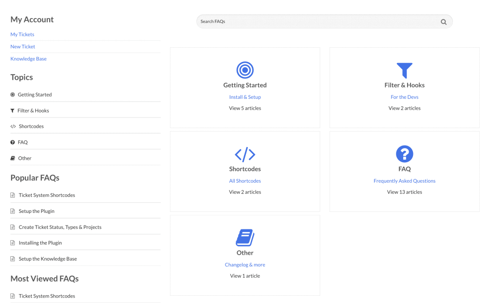 WordPress Helpdesk Plugin - weLaunch