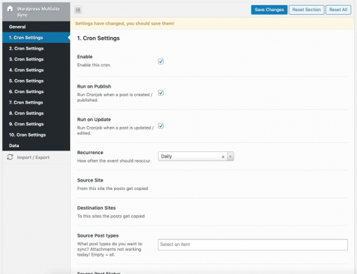 Setup Multisite Sync - weLaunch
