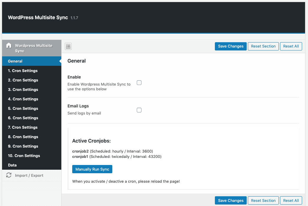 Setup Multisite Sync - weLaunch