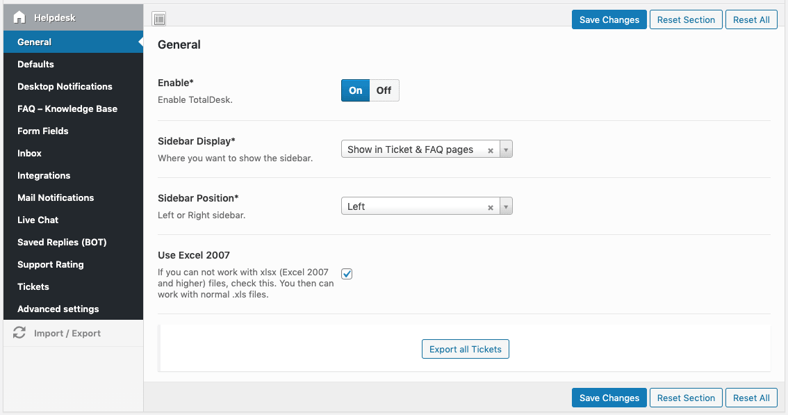 Setup WordPress Helpdesk - weLaunch