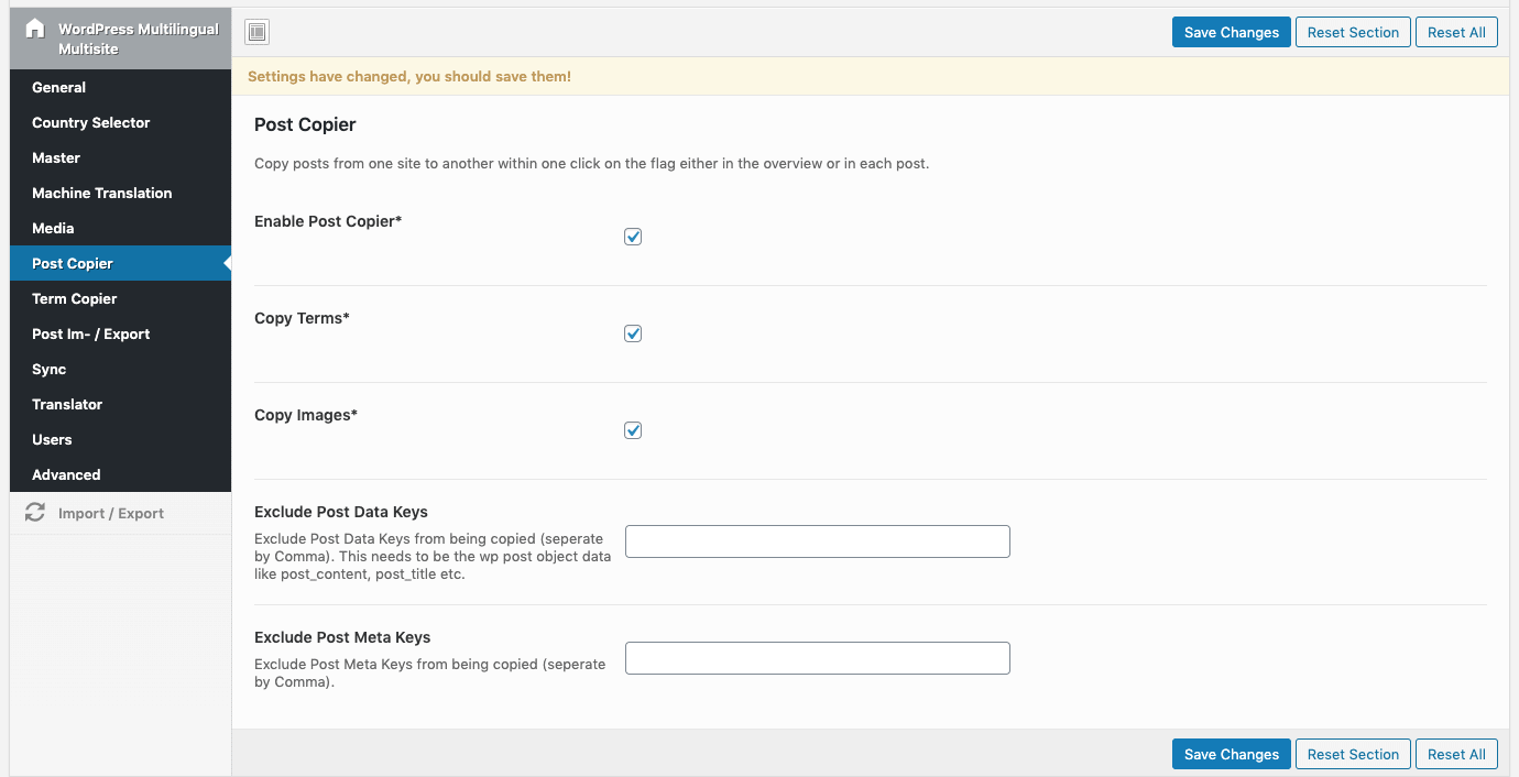 Setup our Multilingual Multisite Plugin - weLaunch