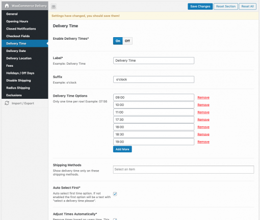 Setup WooCommerce Delivery Plugin - weLaunch