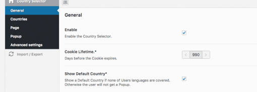 Country selector Popup appears again - weLaunch
