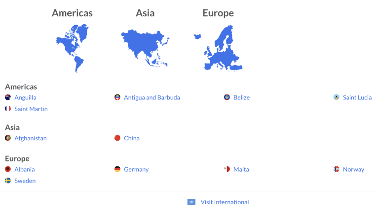 WordPress Country Selector - weLaunch