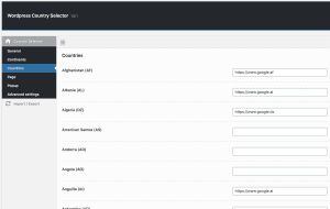 WordPress Country Selector - weLaunch