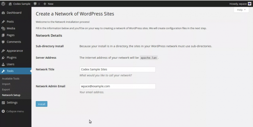How to create a WordPress Multisite Network - weLaunch