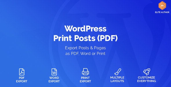 Mensajes de WordPress a PDF - weLaunch